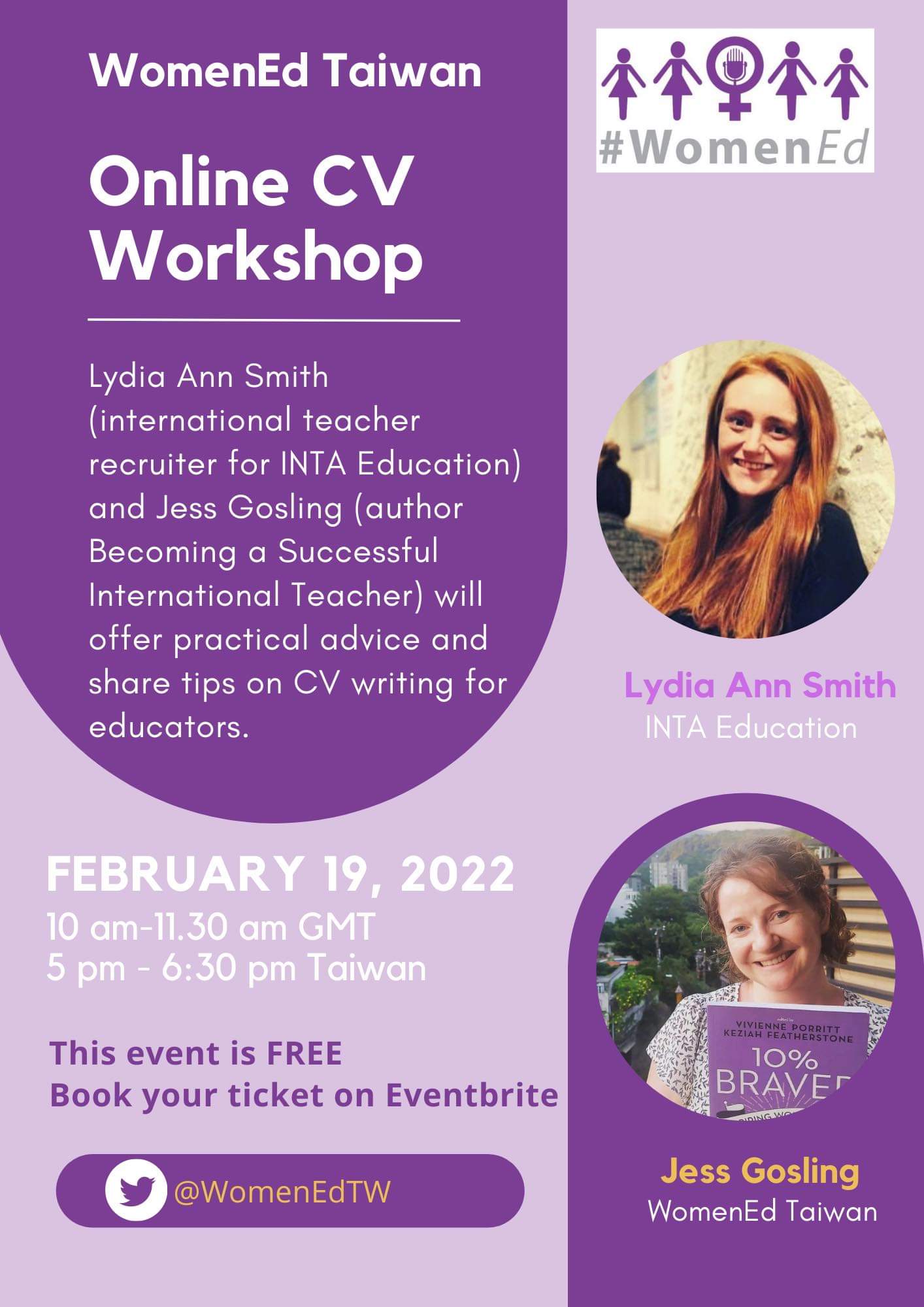 Online CV Workshop – New to International Teaching with Jess Gosling